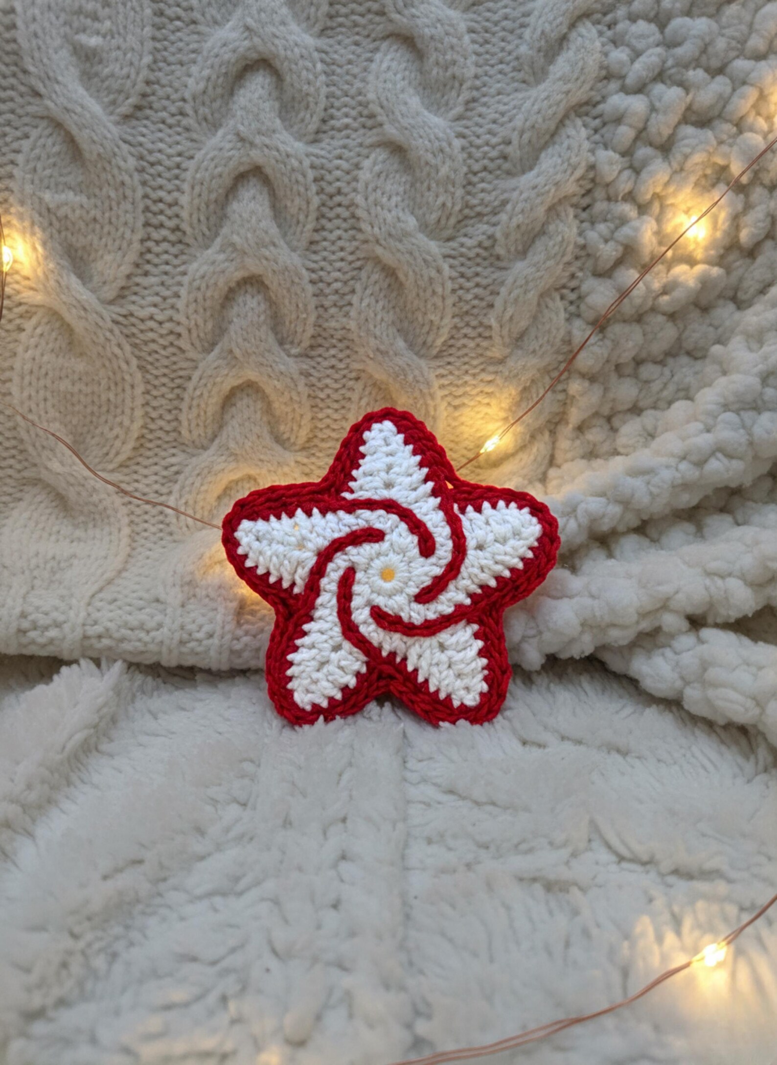 Christmas 3D Star Ornament Pattern PDF - Xmas Tree Decoration (instant ...