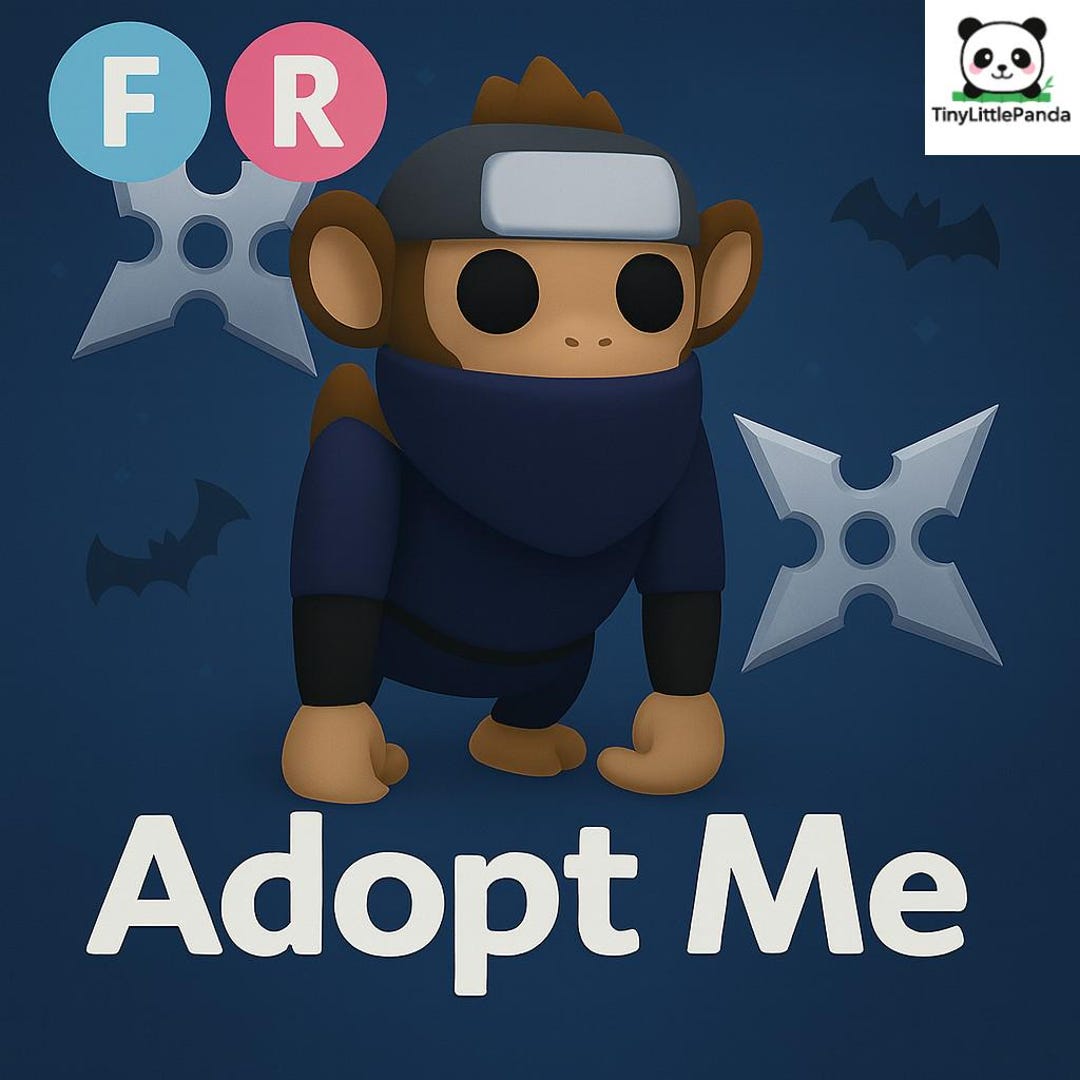 Ninja Monkey | Fly & Ride - Adopt Me (CHEAP)- TRUSTED - Etsy