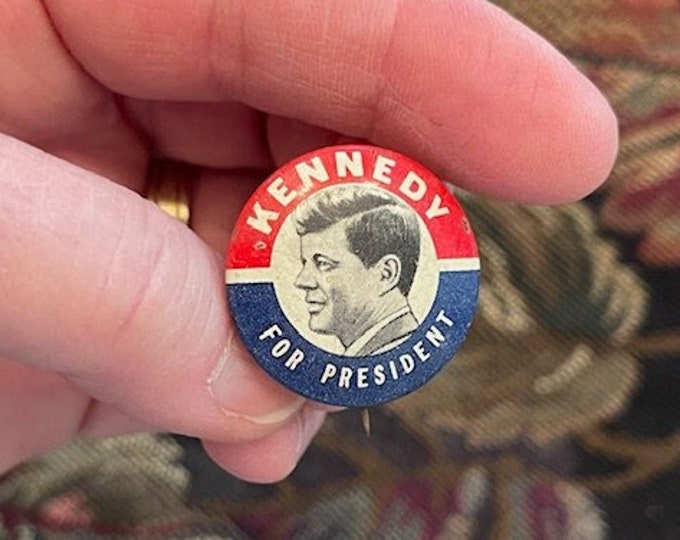 Kennedy for President Campaign Pin, John F. Kennedy 1960 Campaign ...