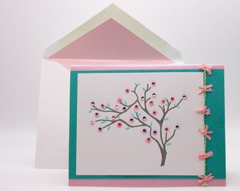 Enchanted Tree 1 Blank Card 5 X 7 Christmas Card Holiday - Etsy
