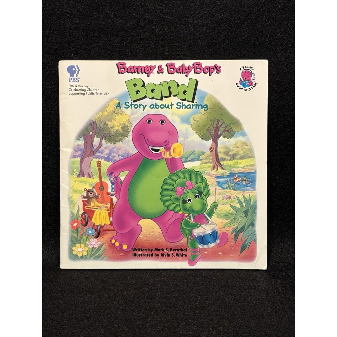 Barney and Baby Bop's Band Book (barney the Purple Dino) by Mark ...