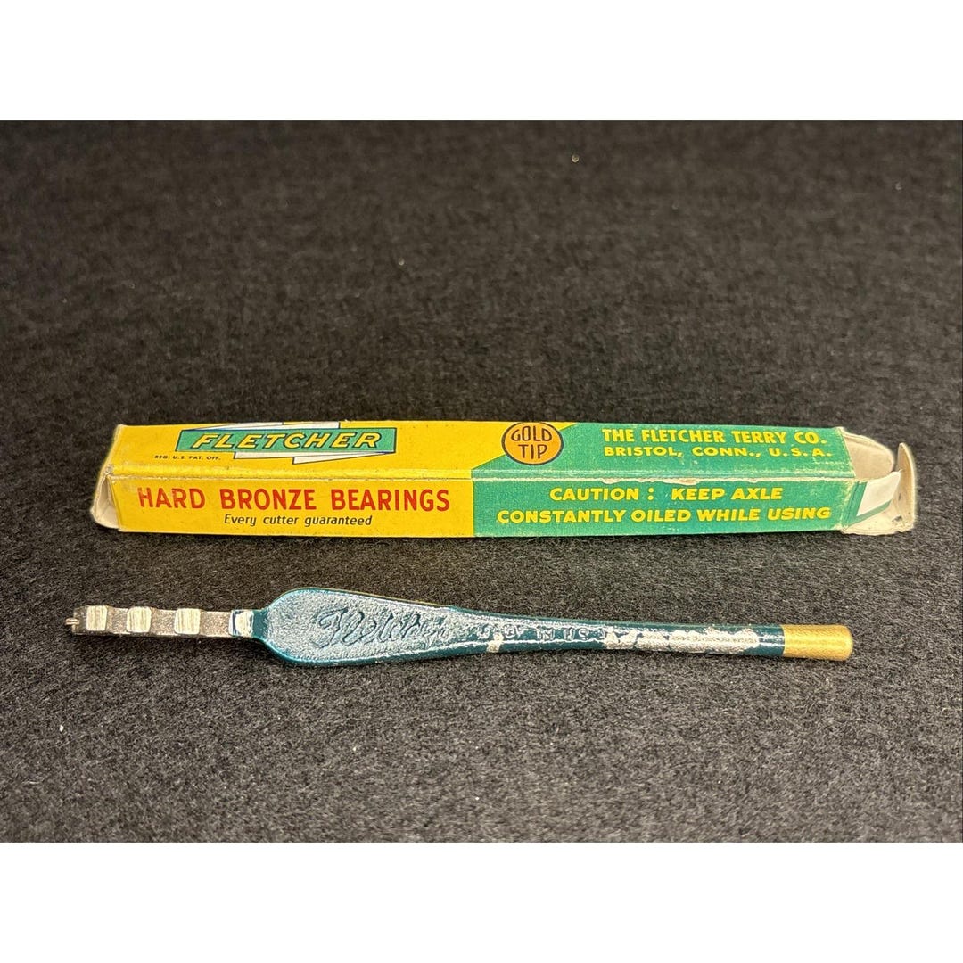 Vintage Fletcher-terry 1 Pack Gold Tip Glass Cutter Professional ...