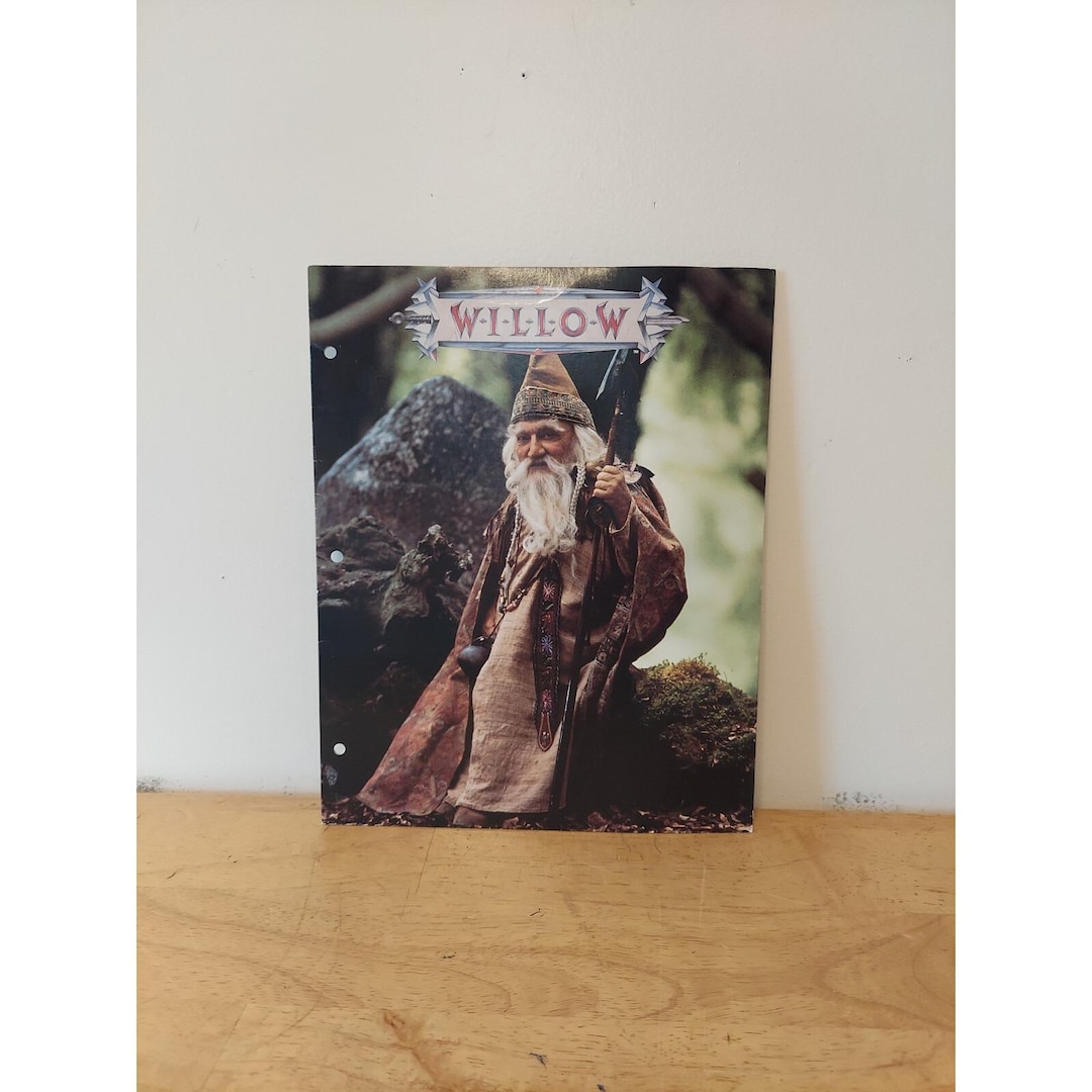 VTG Willow Folder *RARE* 1988 Lucasfilm the High Aldwin Collectable 80 ...