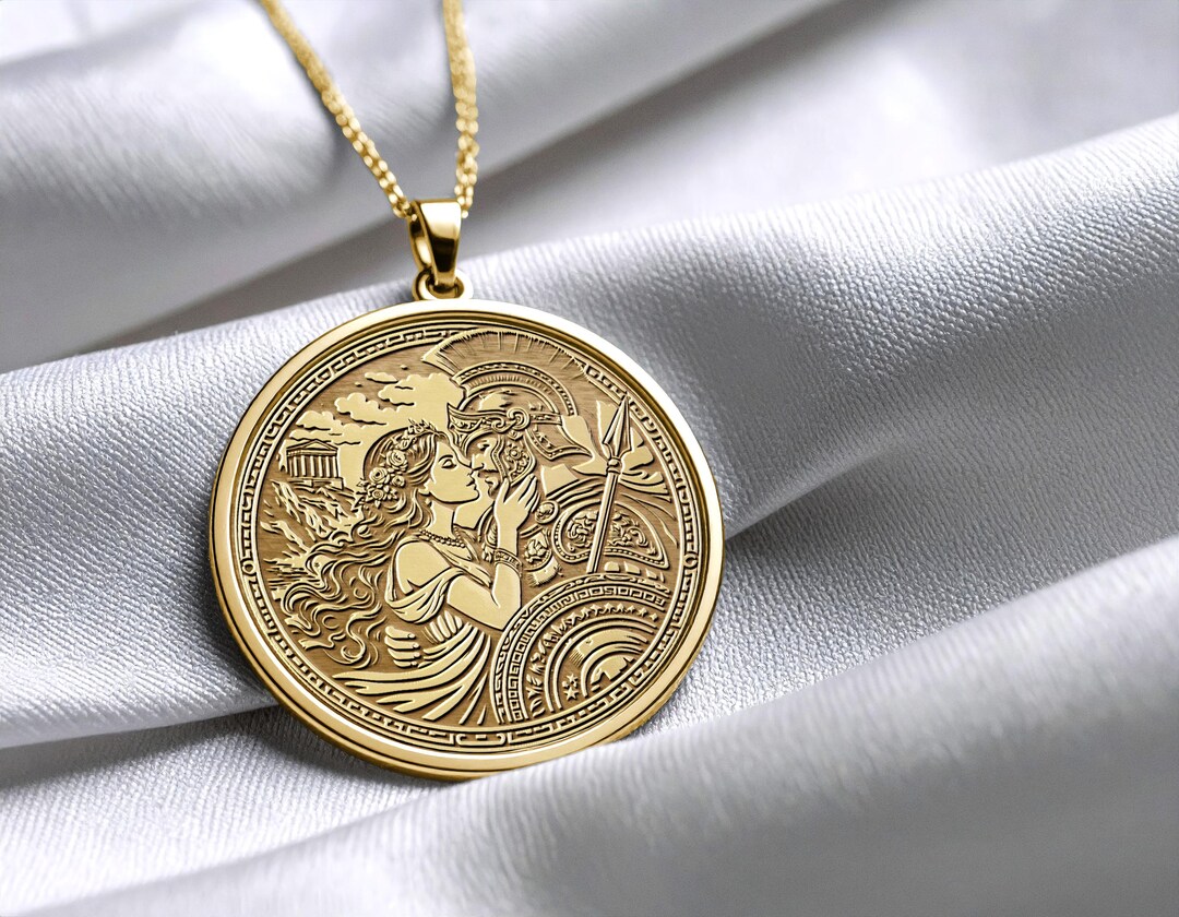Ares & Aphrodite Necklace – the Divine Attraction of Love and War -267 ...