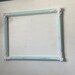 Baroque Open Wood Frame Aqua & White Photo Prop Empty - Etsy