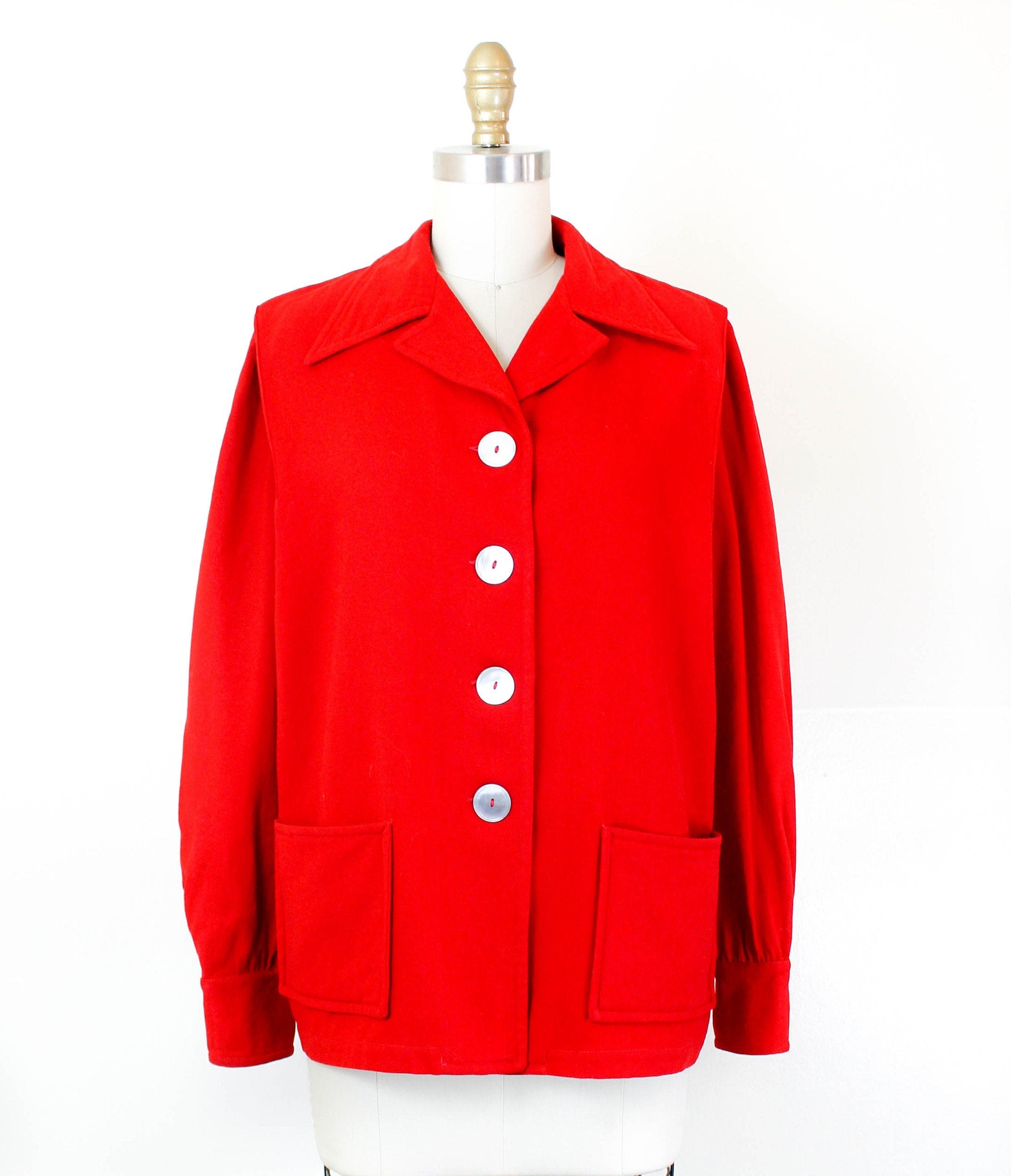 Vintage Pendleton 49er // Red Letter Day 1950s red flannel Pendleton ...