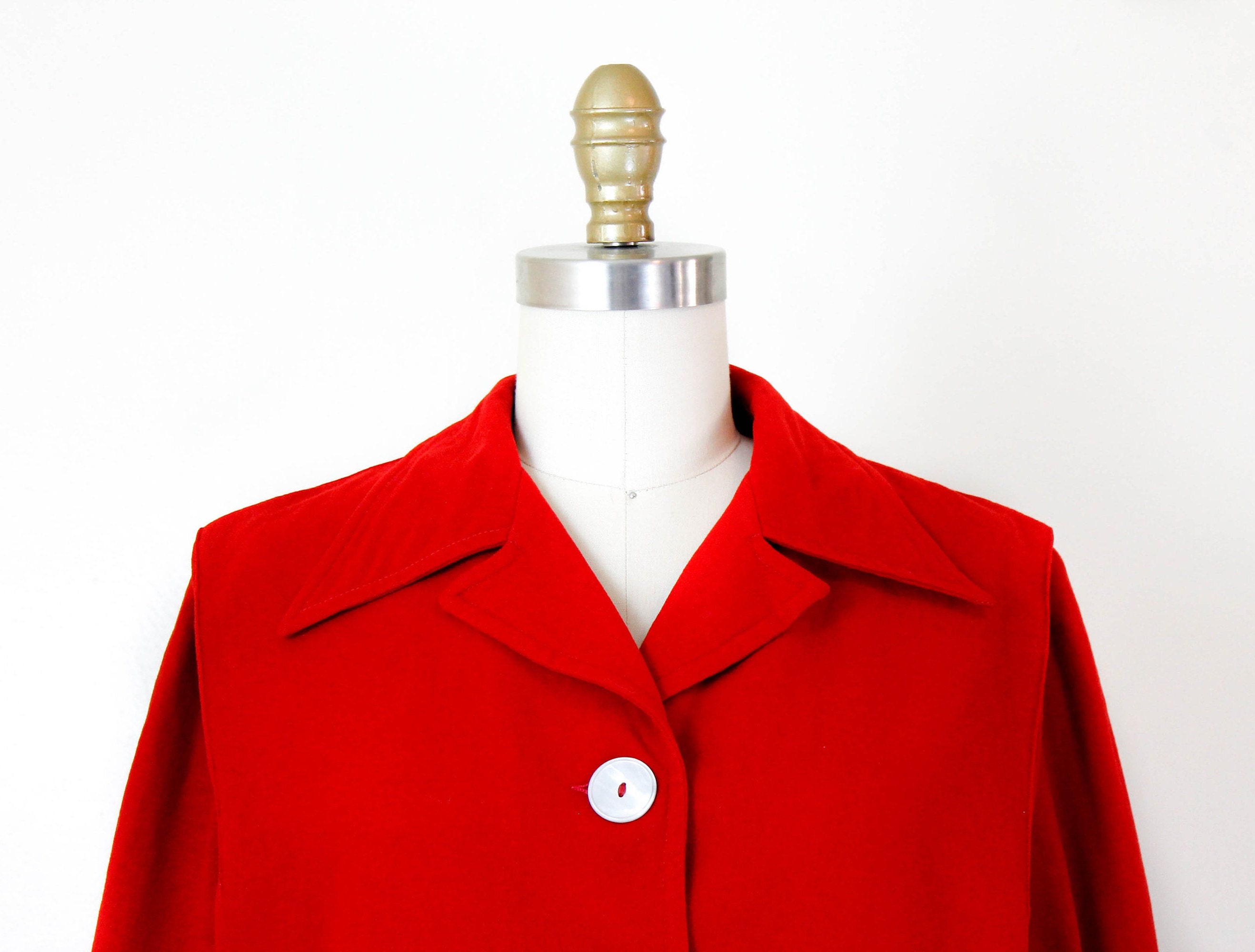 Vintage Pendleton 49er // Red Letter Day 1950s red flannel Pendleton ...