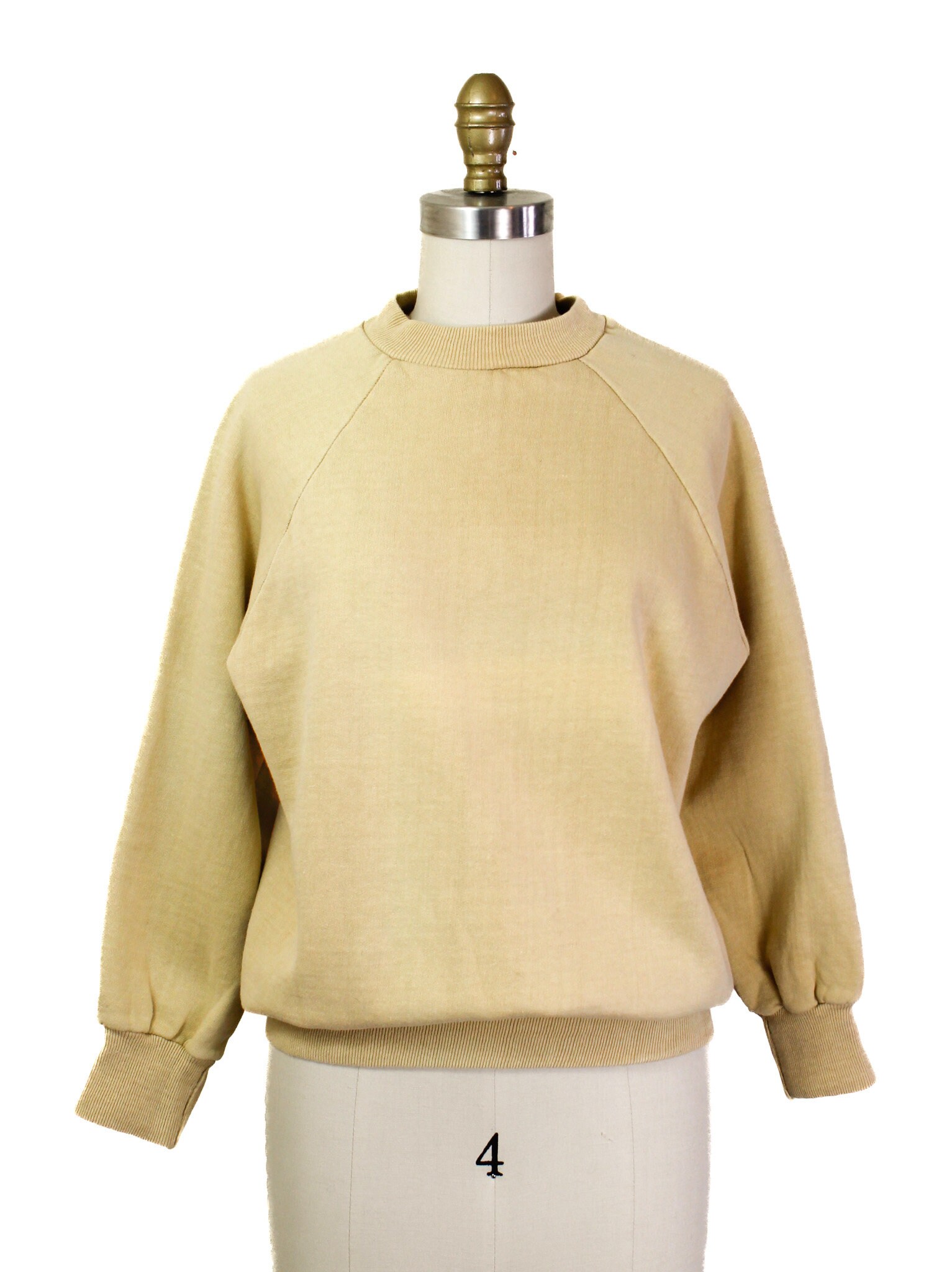 Shortbread // 1960s soft yellow crewneck sweatshirt by Taylord md / lg