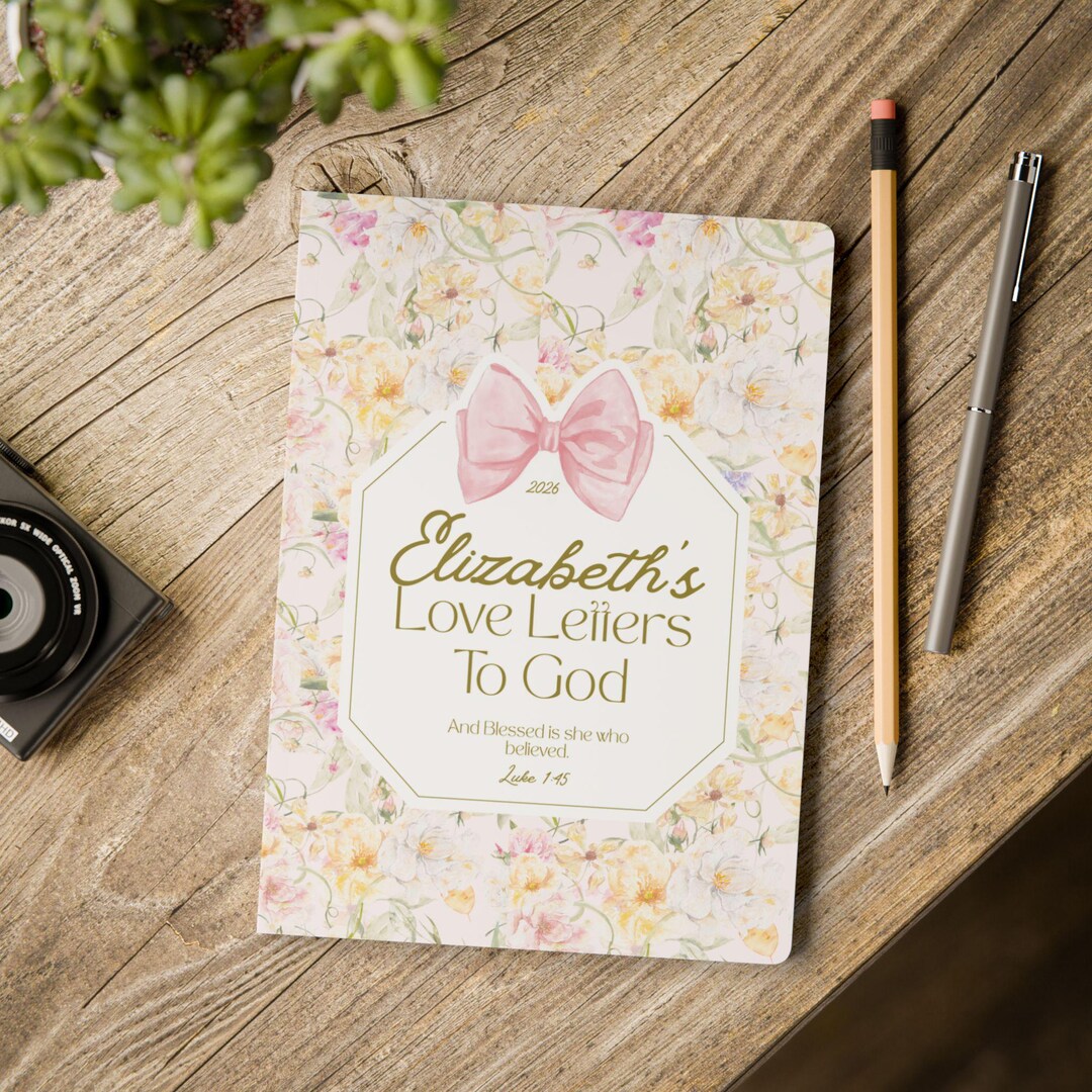 Personalized Floral 'love Letters to God' Journal - Etsy