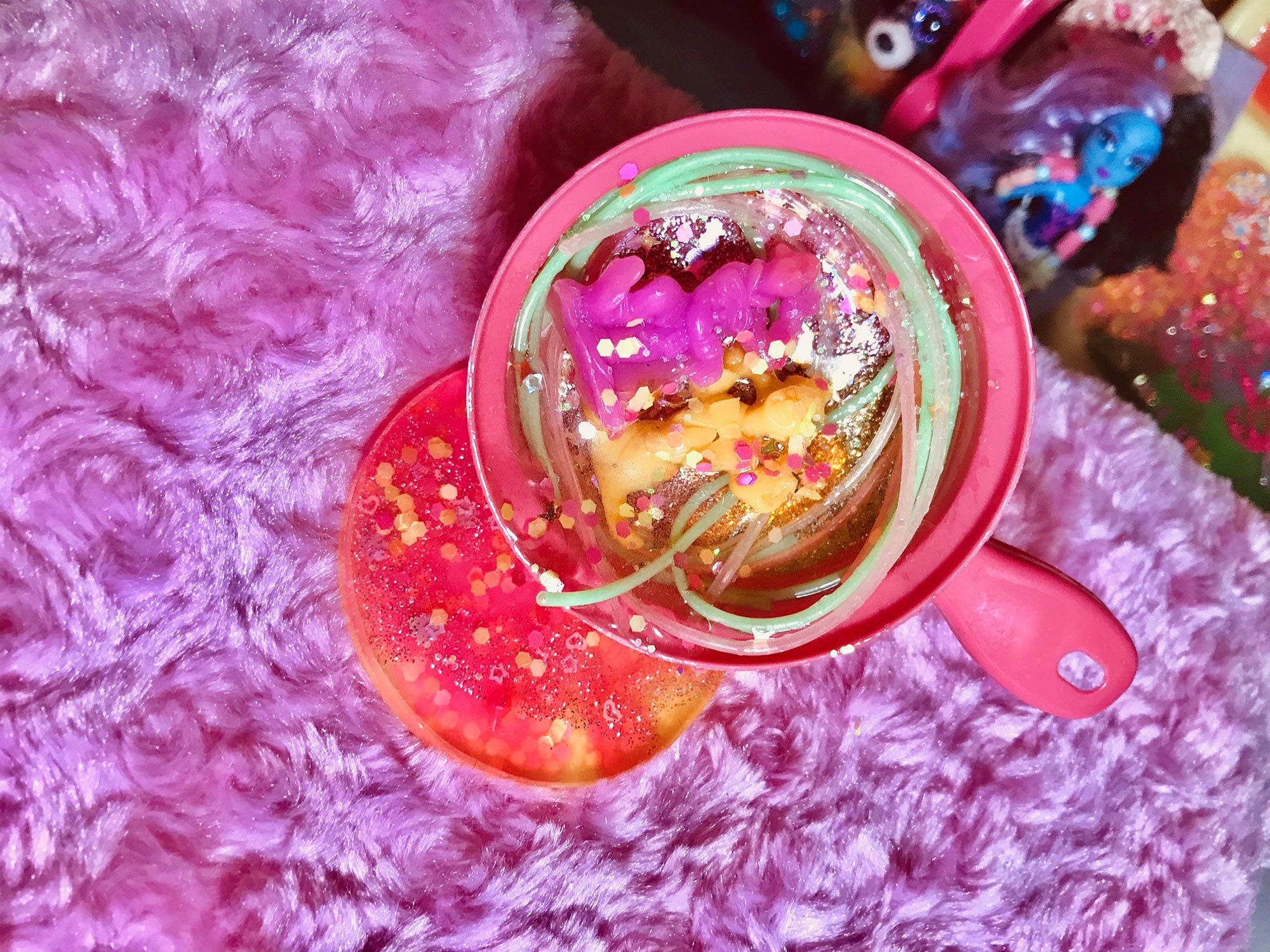 Neon Clown Soup Fluorescent Assemblage Sculpture - Etsy