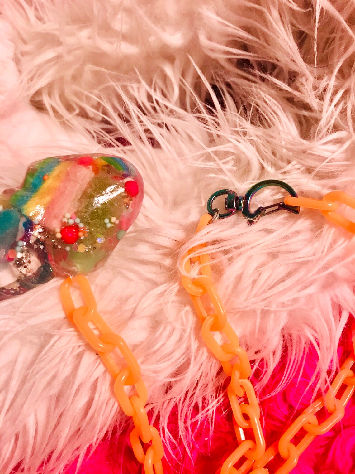 Custom Big Boy Glitter Cock Statement Necklace Mature - Etsy