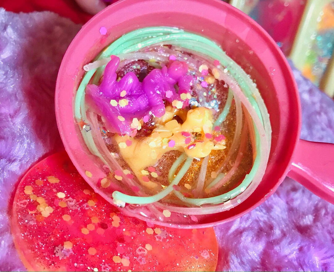 Neon Clown Soup Fluorescent Assemblage Sculpture - Etsy