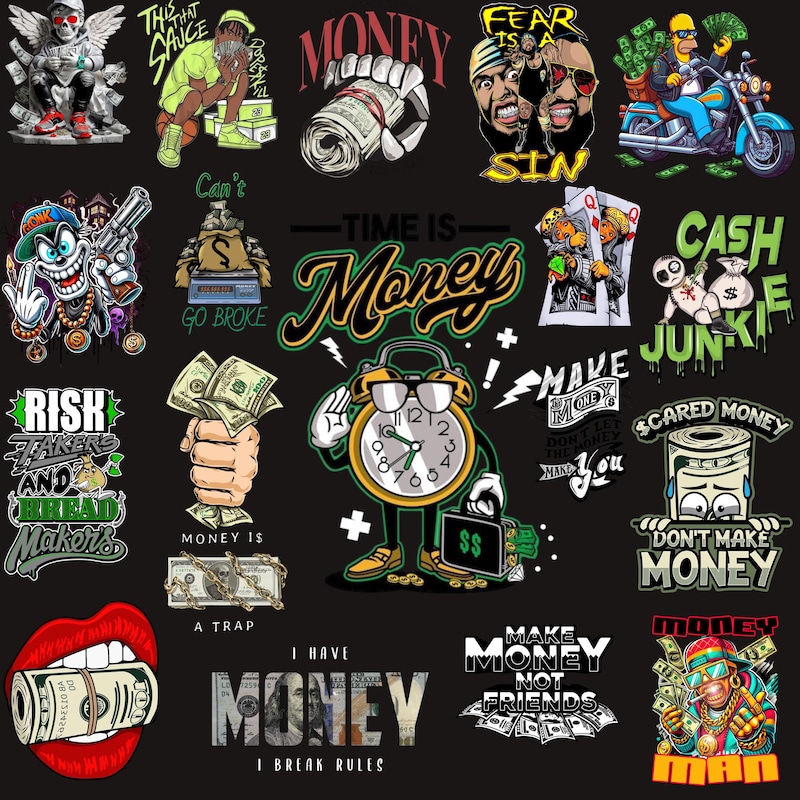 Money Images Dtf - Etsy