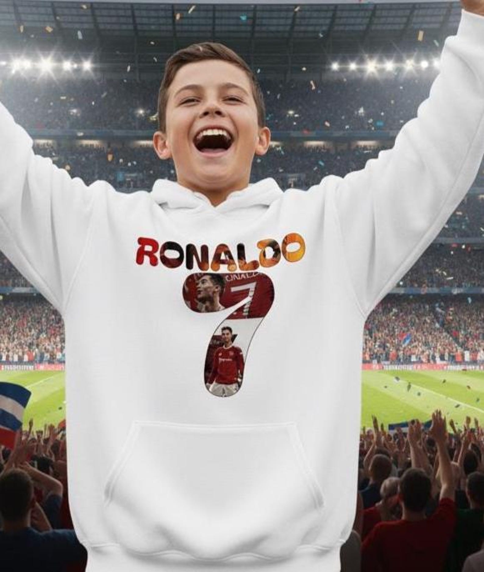 Ronaldo 7 PNG, Cristiano Ronaldo Typography Art, Football Legend Design ...
