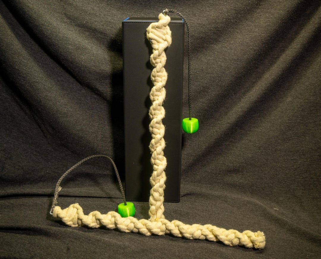 DNA Snake Fire Poi for Professional Fire Performing and Flow Arts - Etsy