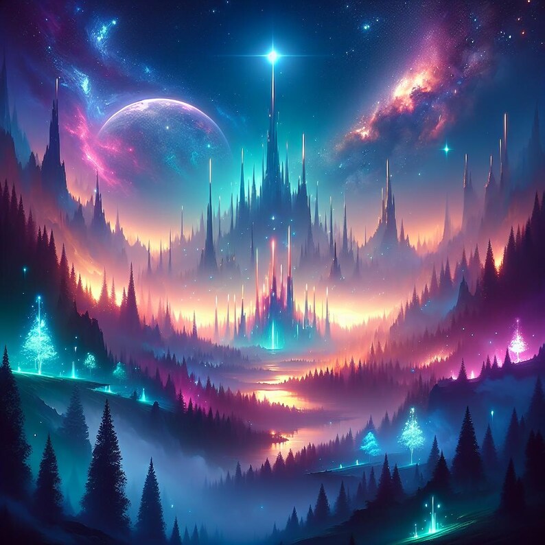 Celestial Grove of Arcana - Etsy