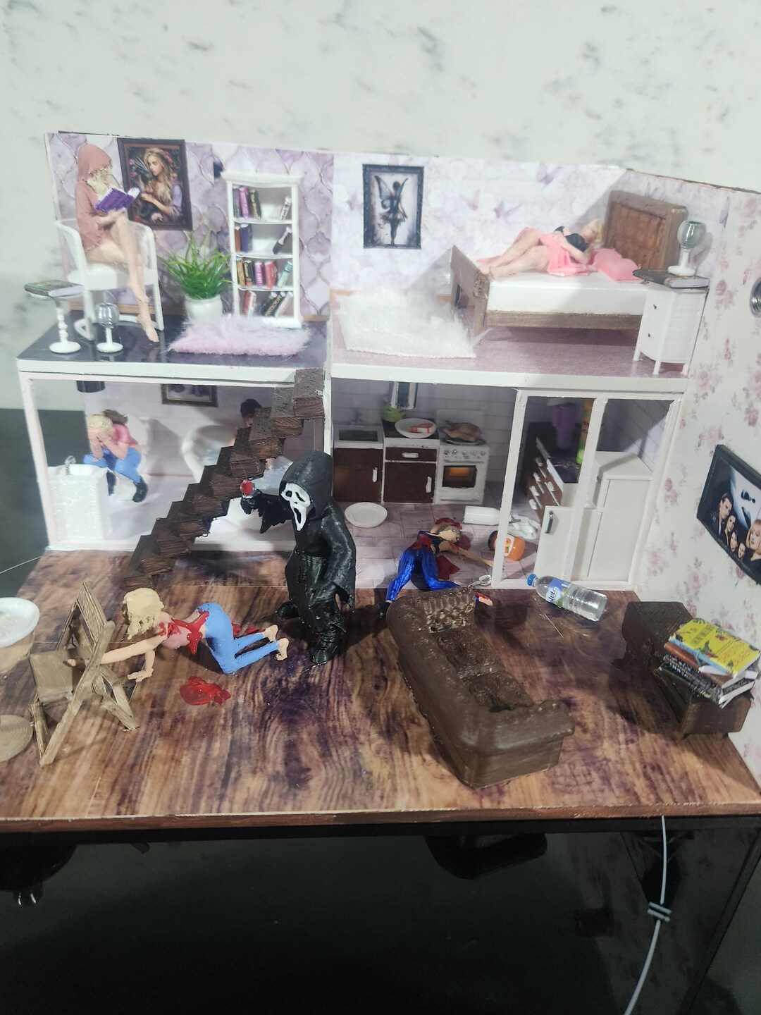 Miniature Model “SCREAM” Horror Movie - Etsy