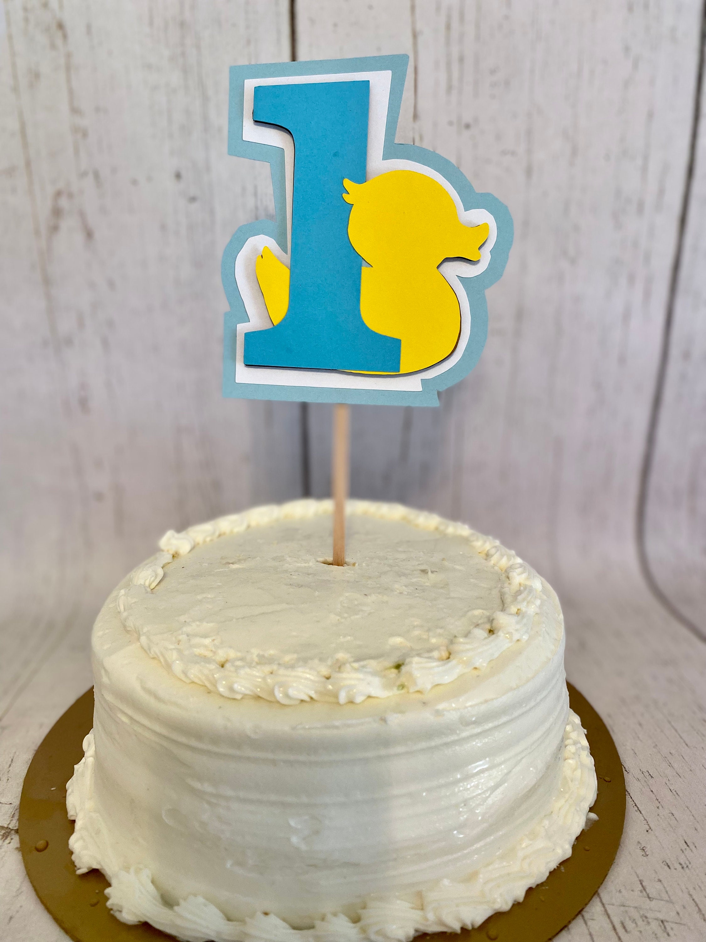 Rubber Duck Sheet Cake