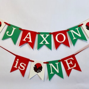 Meatball First Birthday Decorations - Little Meatball Backdrop - 3rd ...