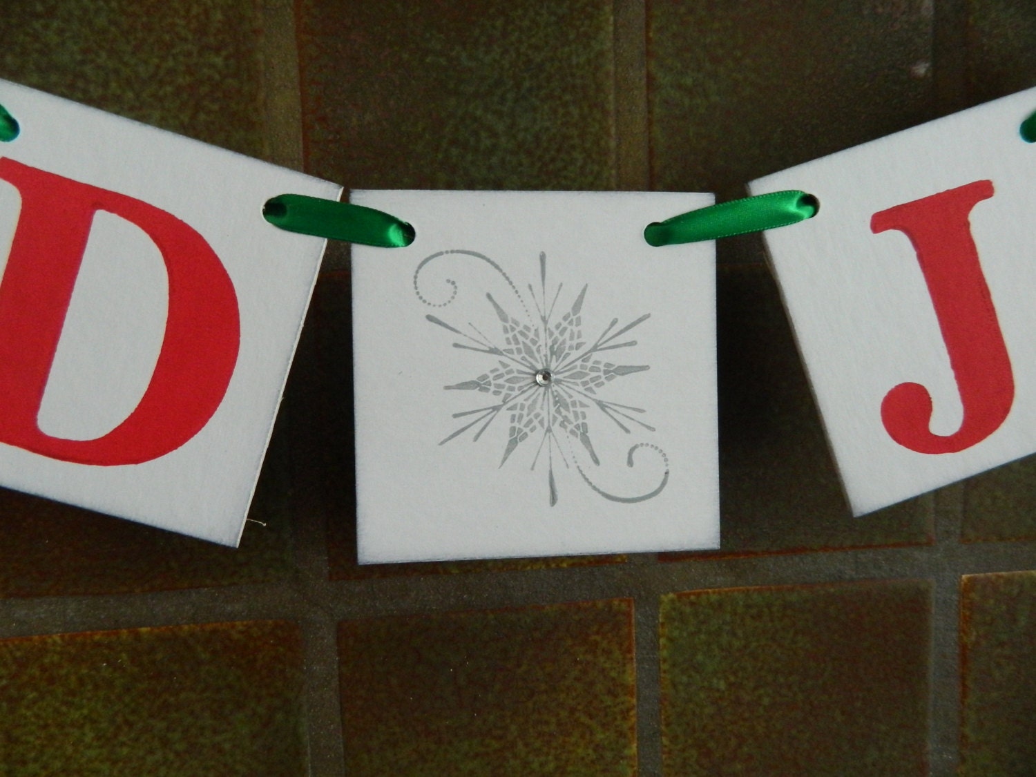 God Jul Banner Norwegian Holiday Decorations Happy - Etsy