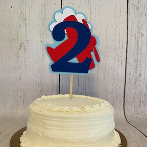 TWO Fly 2nd Birthday Decoration - Boys Birthday- Airplane 2nd Birthday ...