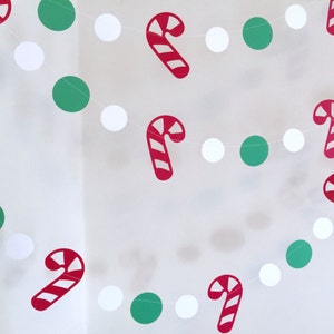 Christmas Decorations / Candy Cane Banner/ Christmas Mantle Banner ...