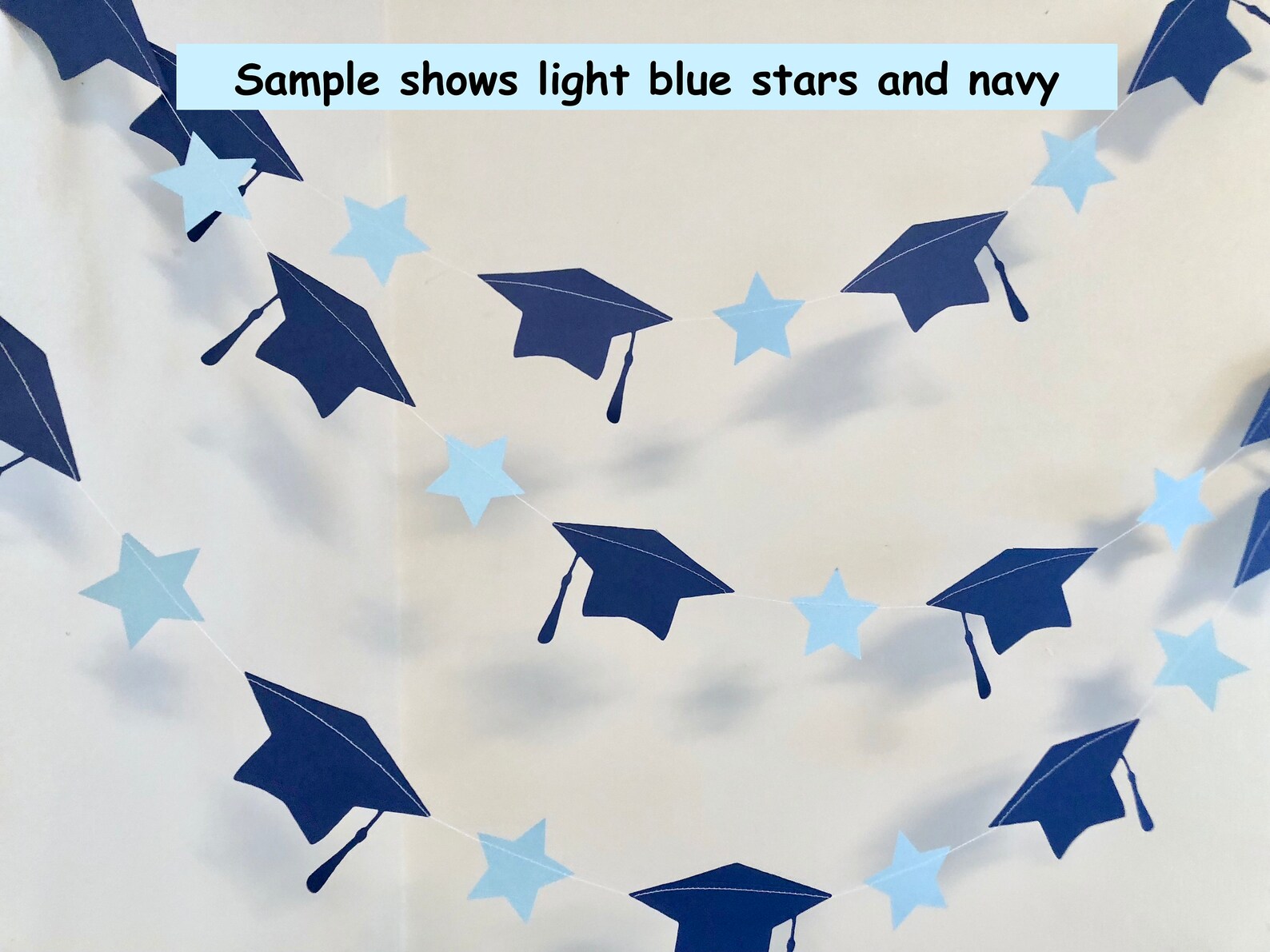 Graduation Cap Banner Graduation Party Decorations | Etsy