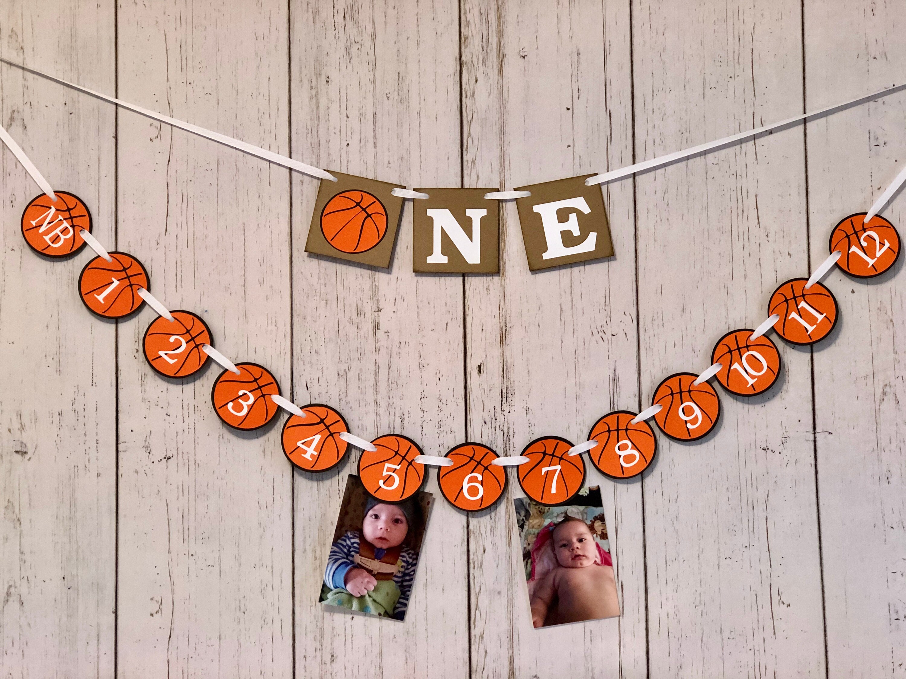 Basketball First Birthday Decorations Basketball Birthday | Etsy