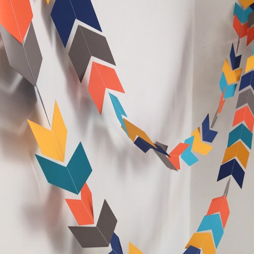 Daisy Paper Flower Chain Flower Garland Outdoor Wedding | Etsy