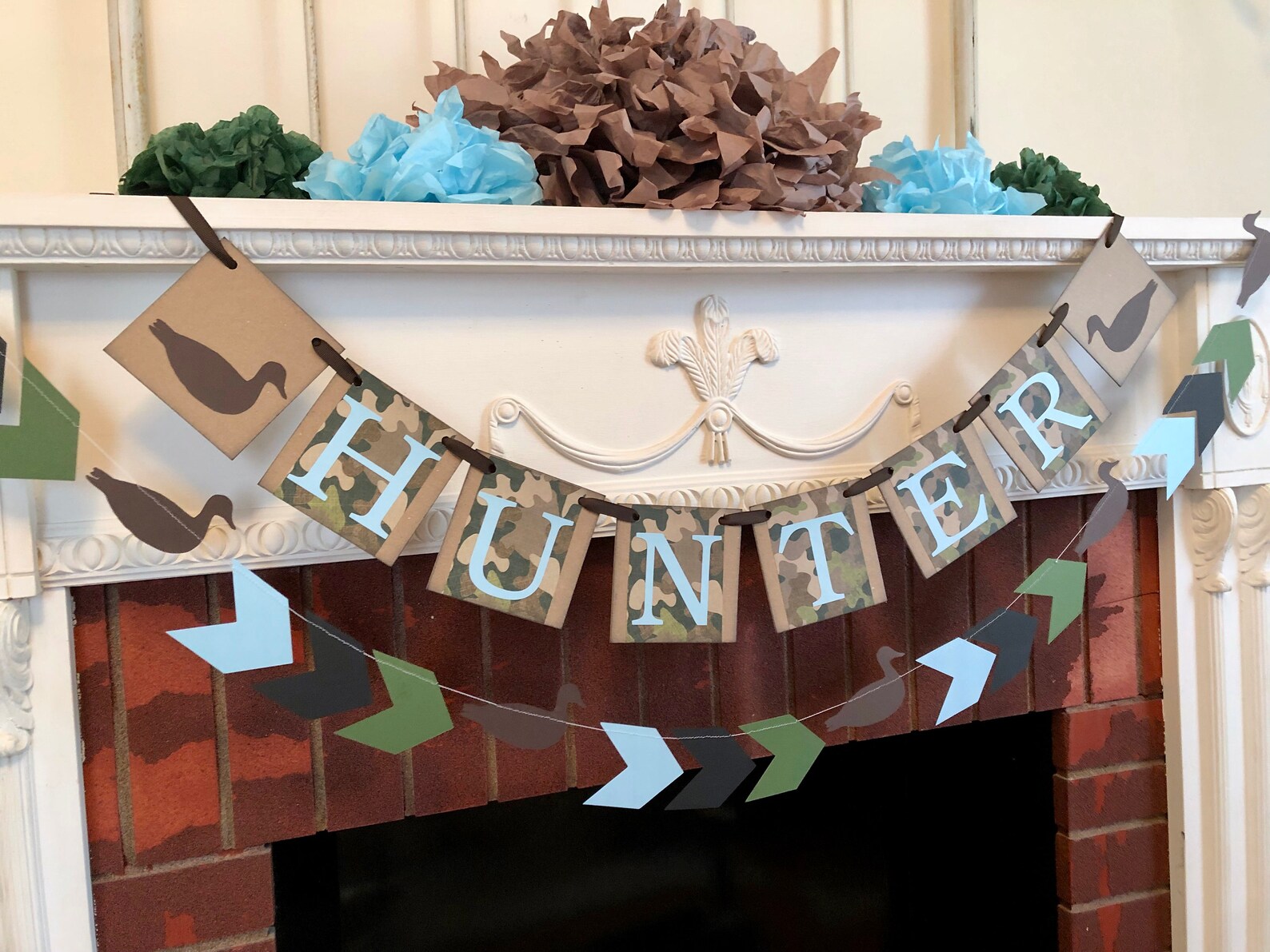 Turkey Hunting Baby Shower Decoration Turkey 1st Birthday | Etsy