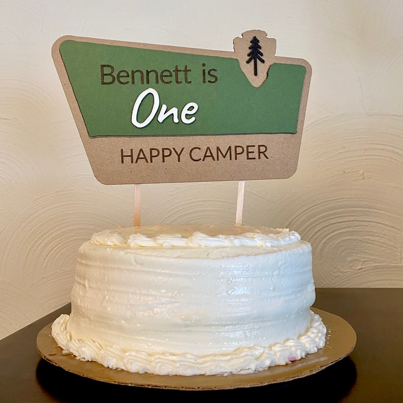 National Park Cake Topper - Etsy