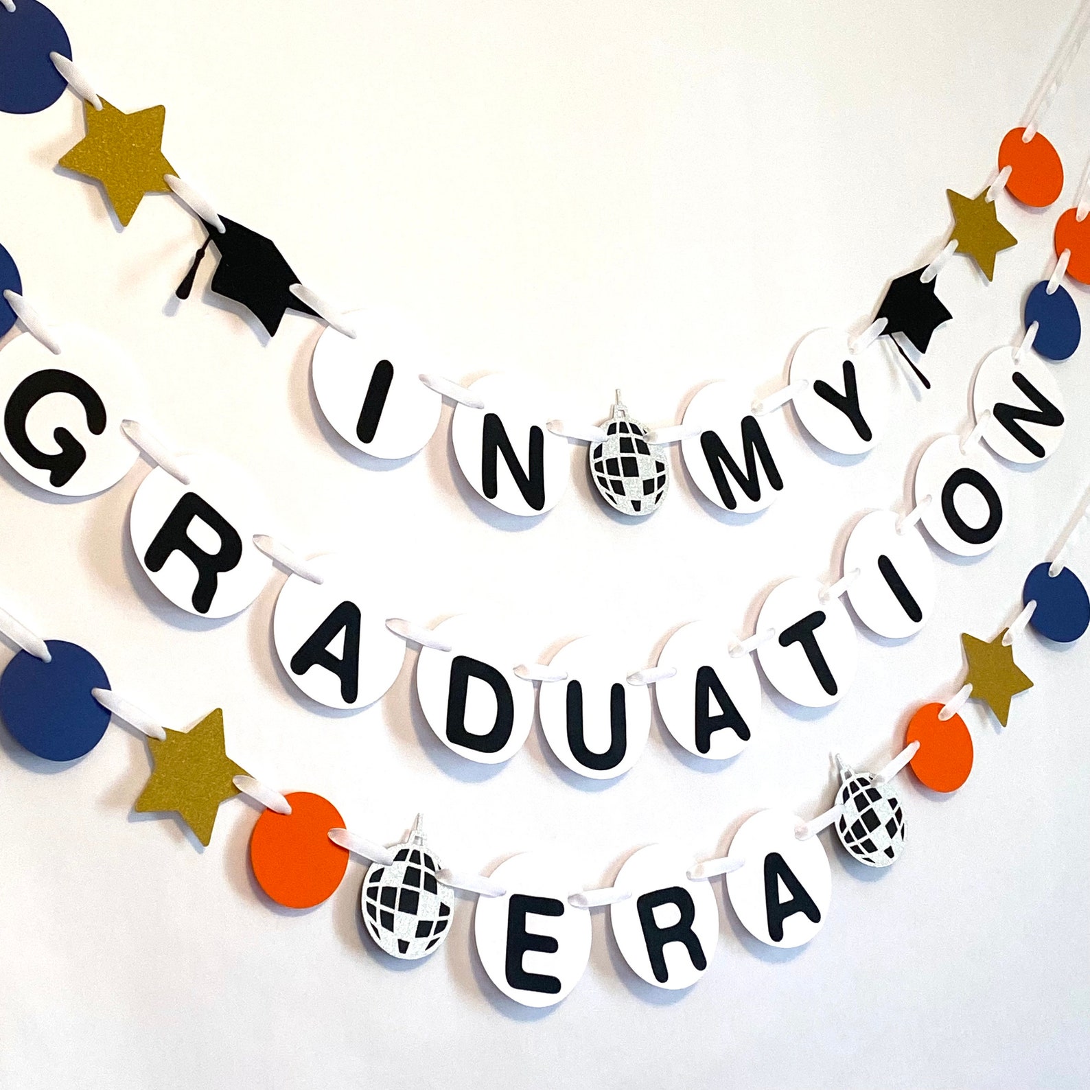 In My Graduation ERA Decorations, Friendship Bracelet Grad Party Era ...