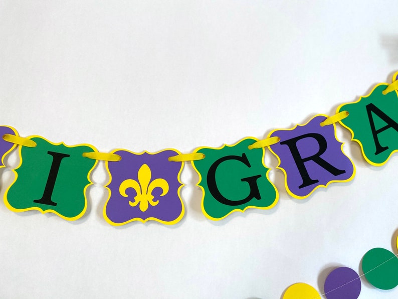 Mardi Gras Decorations Mardi Gras Banner Mardi Gras Party | Etsy