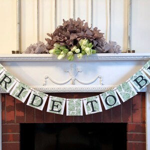 Tropical Bridal Shower Decorations / Bride to Be Banner / Luau Monstera ...