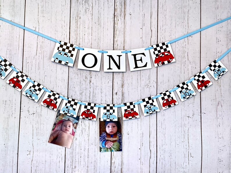 Fast ONE Birthday Decorations Transportation 1st Birthday - Etsy