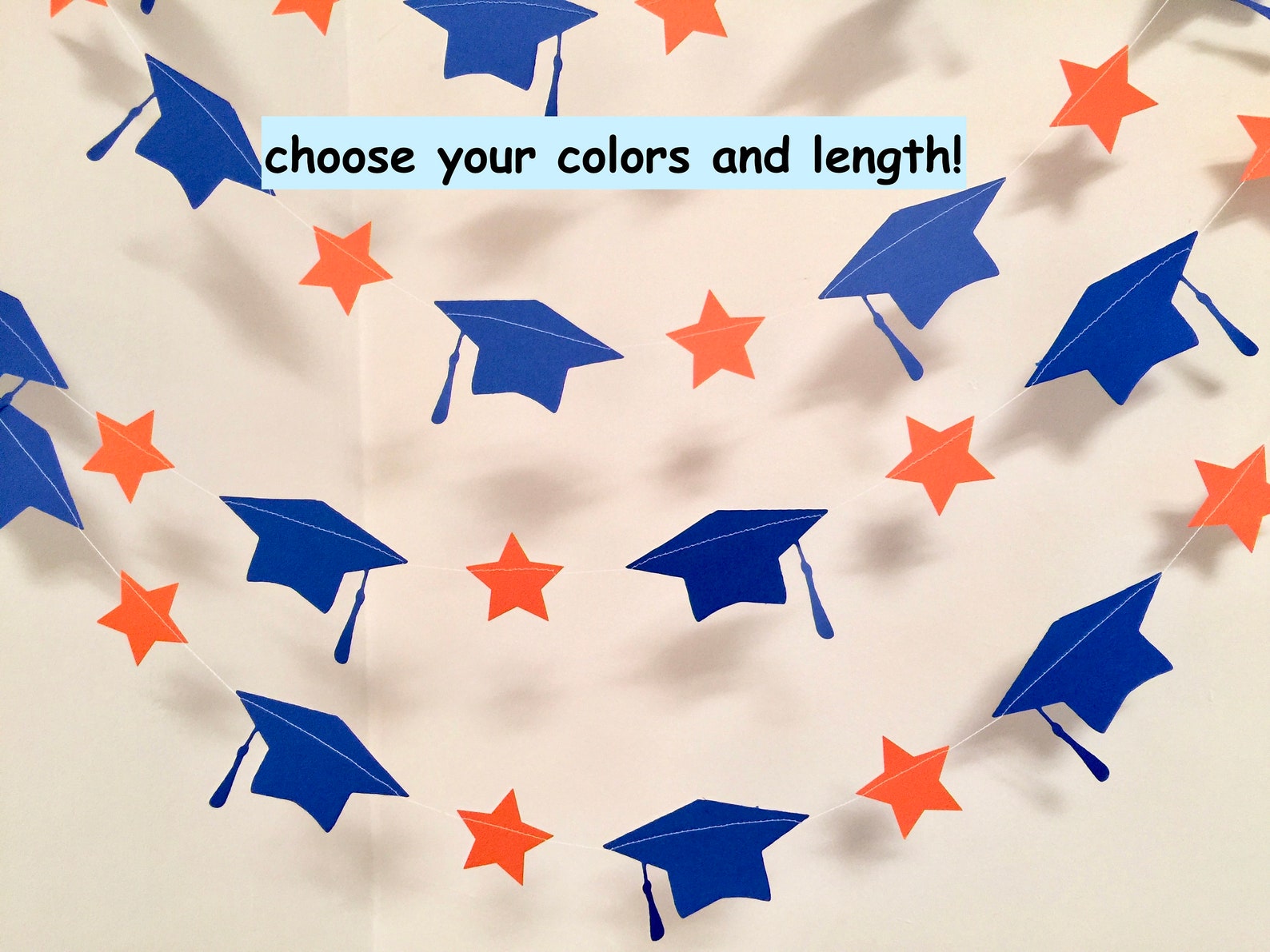 Graduation Party Decorations Graduation Cap Banner - Etsy