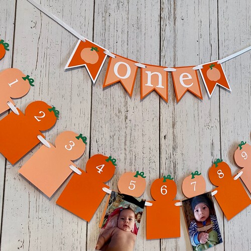 My Little Pumpkin High Chair Tutu Banner for Girls First - Etsy
