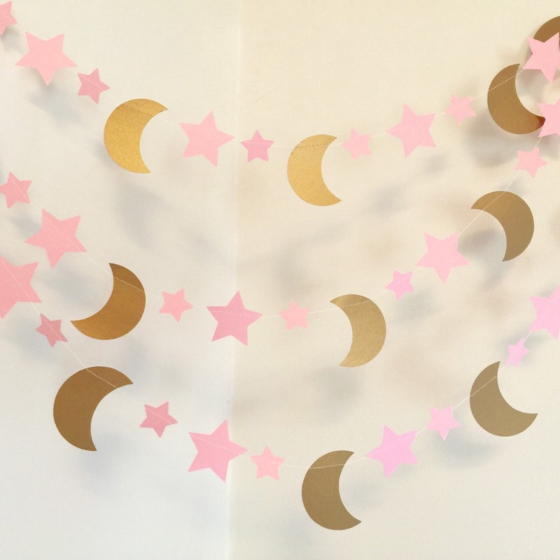 Pink Gold Star - Etsy