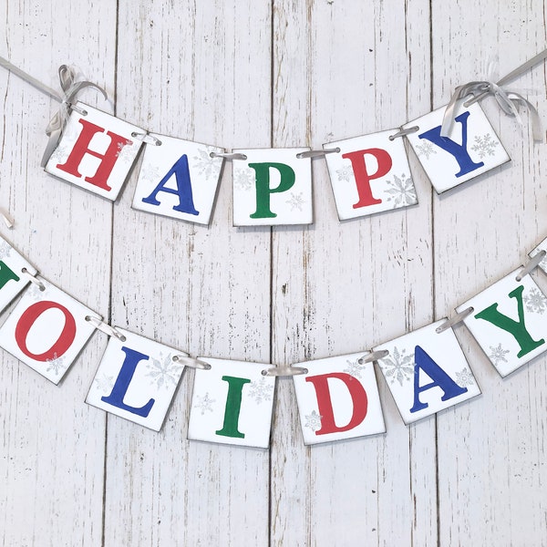 Holiday Banner - Etsy