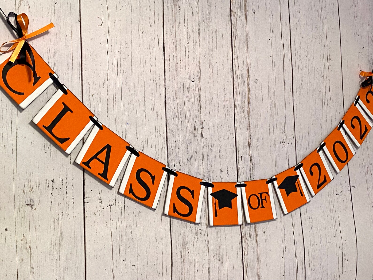 Graduation Decorations / Orange High School Graduation/ Class | Etsy