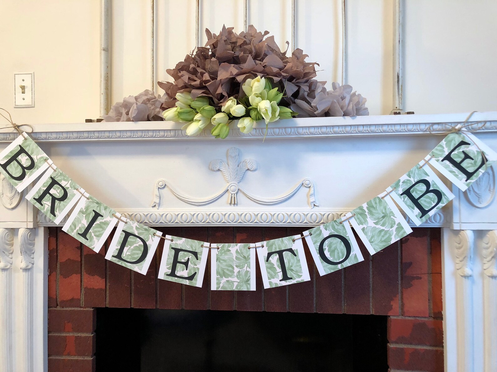 Tropical Bridal Shower Decorations / Bride to Be Banner / Luau - Etsy