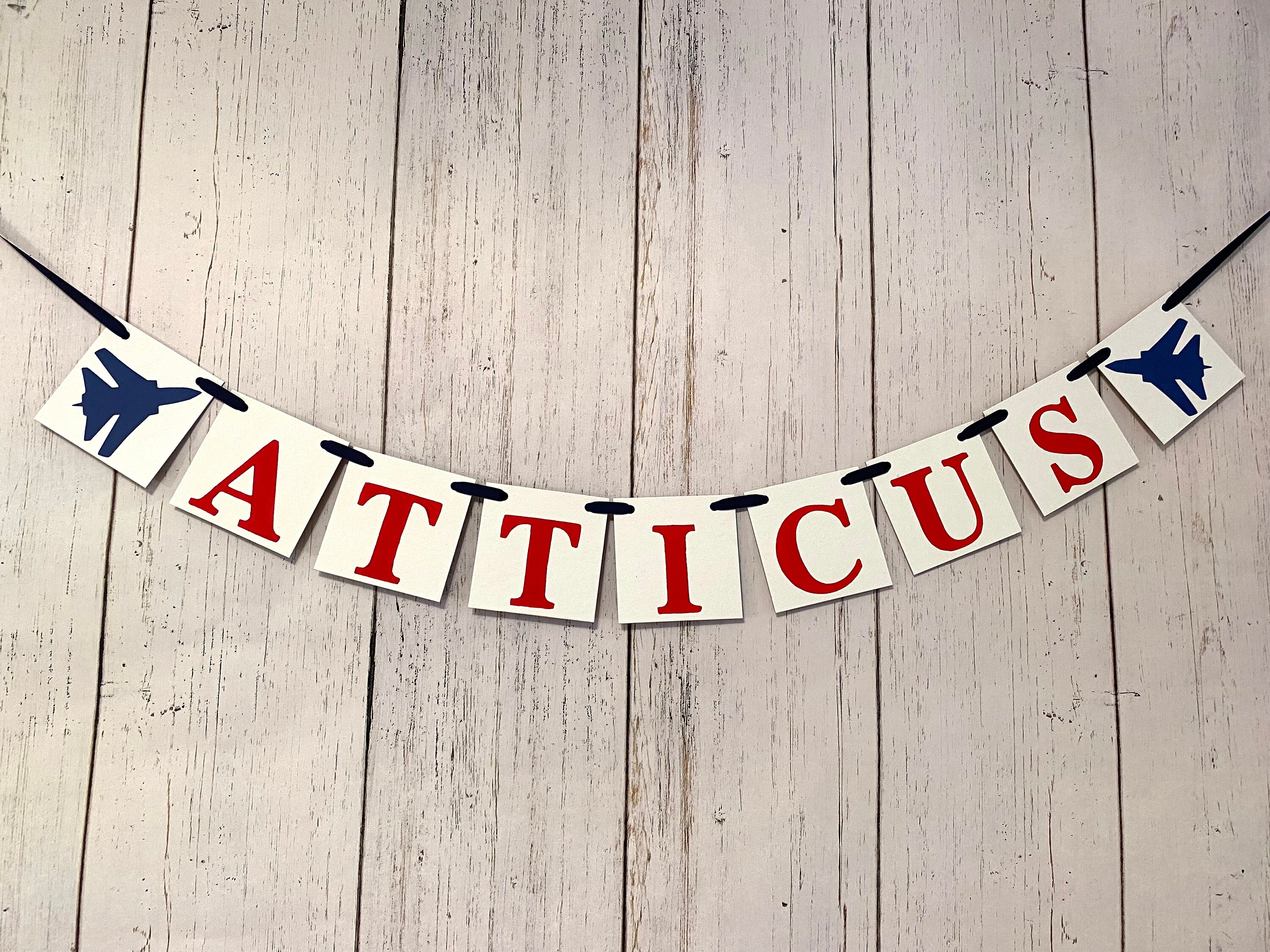 Military Jet Baby Shower Decorations Custom Jet Birthday - Etsy