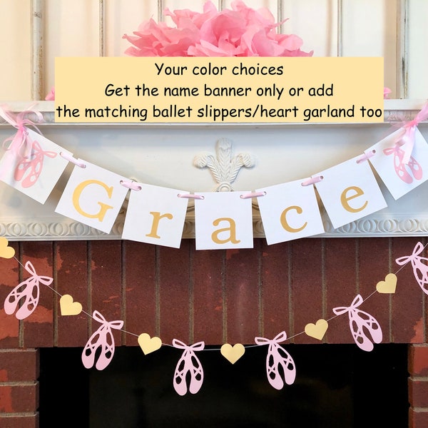 Ballet Banner - Etsy
