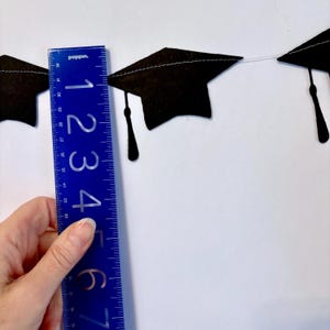 Graduation Party Decorations - Grad Cap Garland - 2025 Graduation Cake ...