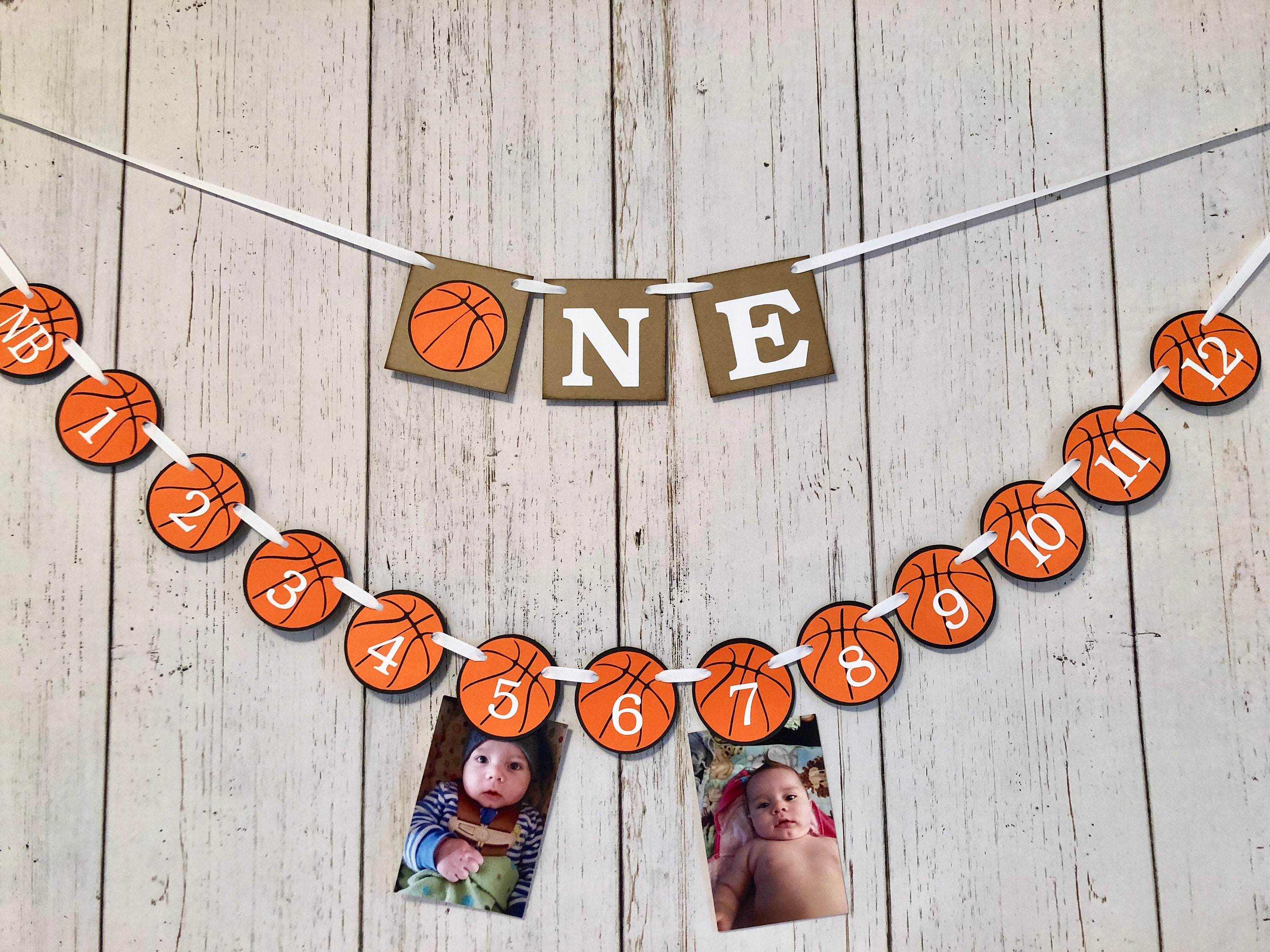 Basketball First Birthday Decorations Basketball Birthday | Etsy