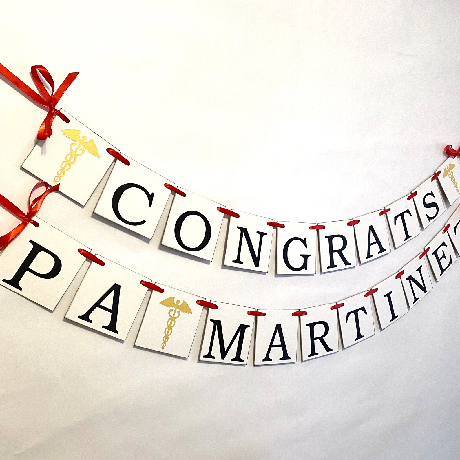 Physician Assistant Graduation Banner: Personalized PA Graduation Decor ...