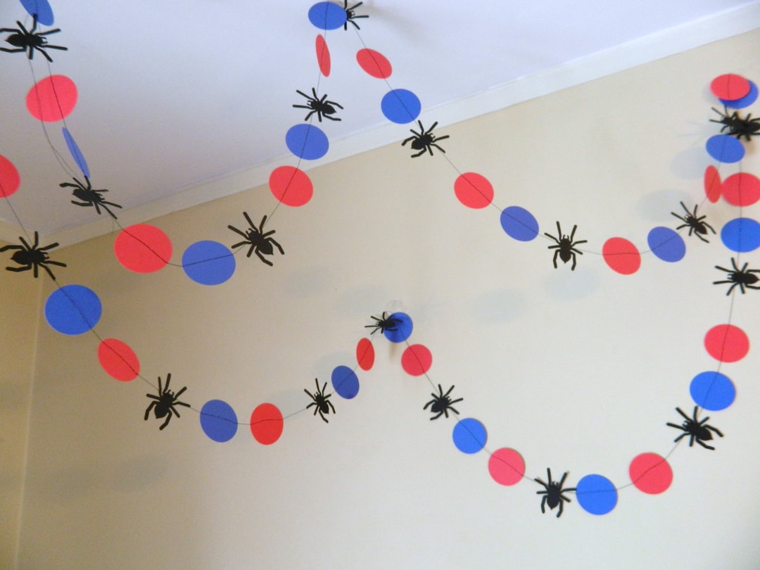 Comic Book Spider Banner - Spider First Birthday Decoration - Spider ...