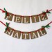 Feliz Natal Banner - Portuguese Merry Christmas Mantle Garland ...