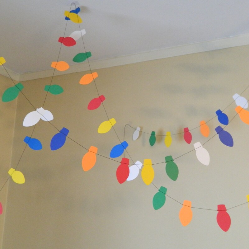 Light Bulb Garland - Etsy