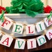 Feliz Navidad Banner, Spanish Christmas Decor , Spanish Holiday Banner ...